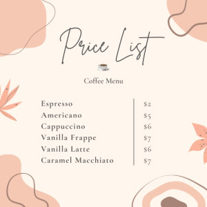 Apa Itu Price List - Pengertian, Contoh, dan Cara Membuatnya